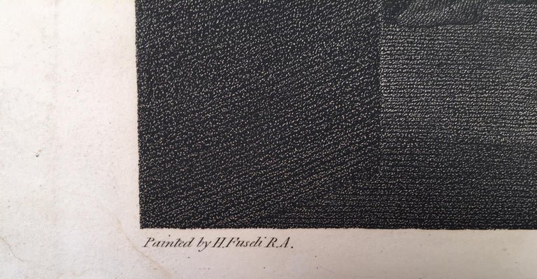 Henry Fuseli - Hamlet, Act I, Scene IV: Hamlet, Horatio, Marcellus,and ...