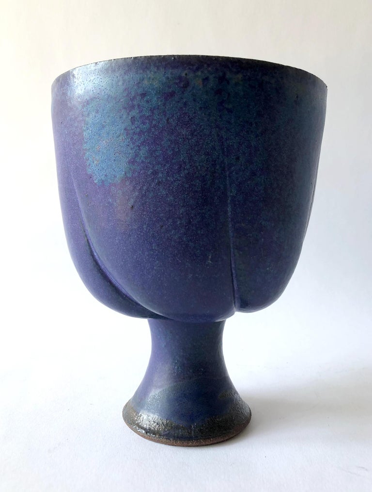 Henry Gernhardt Stoneware American Modern Chalice Form at 1stDibs