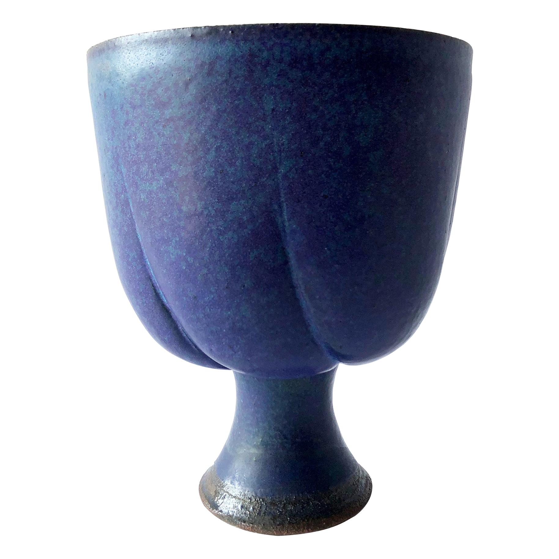 Henry Gernhardt Stoneware American Modern Chalice Form at 1stDibs