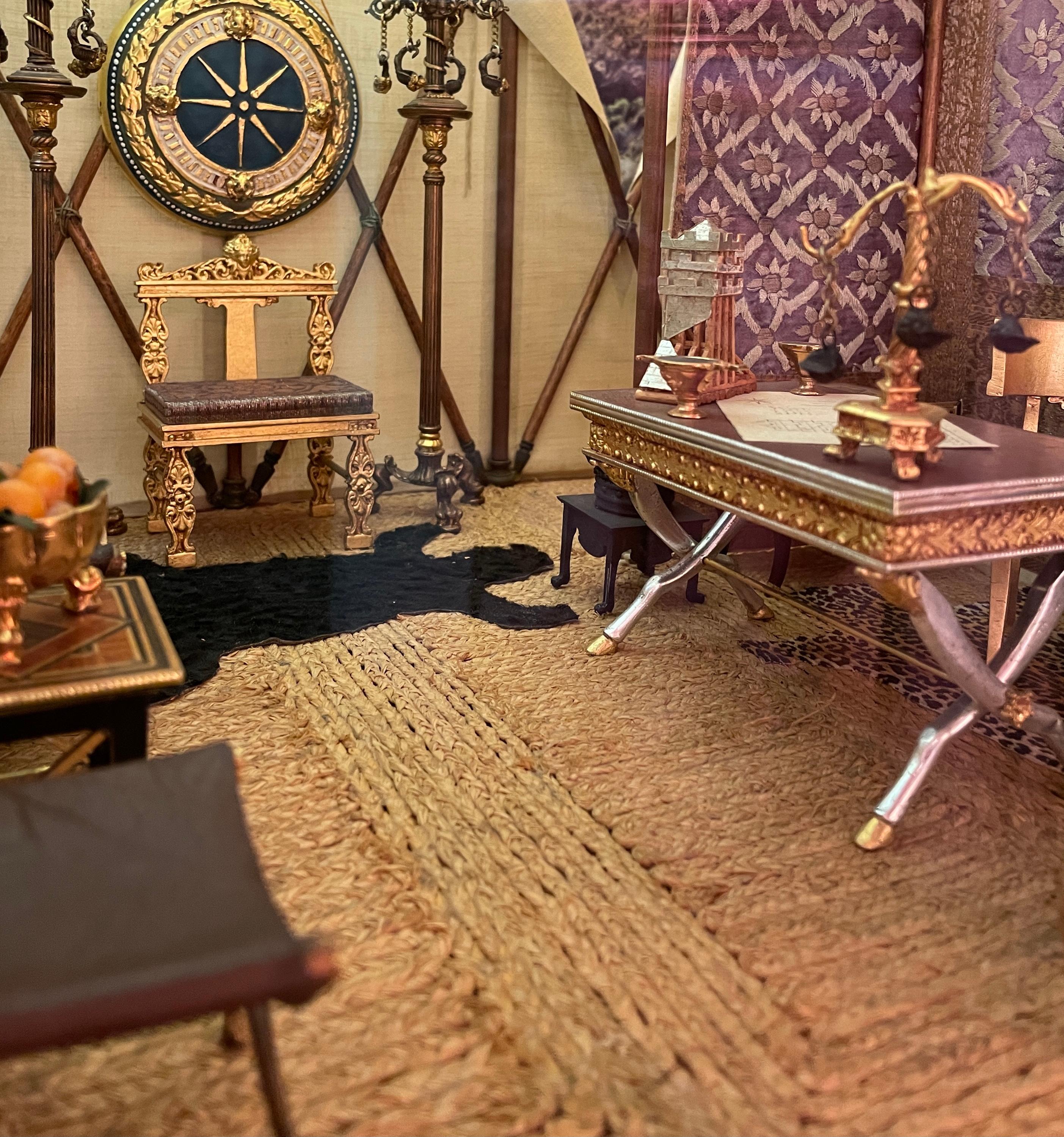 Alexander The Great's Siege Tent, Halicarnassus, ca. 333 BC, Miniature ...