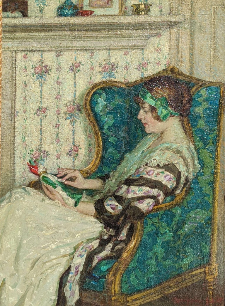 Henry Hubbell - « The Pied Mannequin », Henry Hubbell, intérieur de l ...