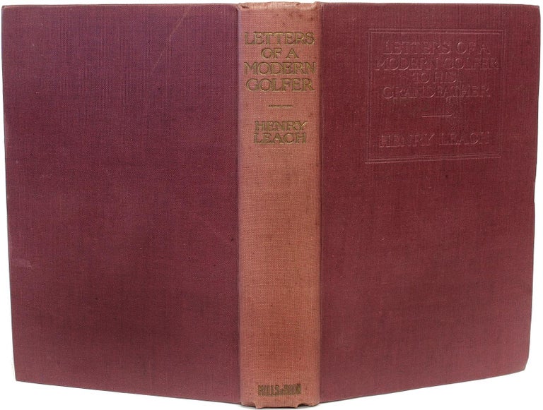 Henry Leach, 'Richard Allingham' Letters of a Modern Golfer First ...