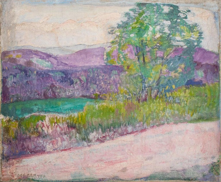 Henry McCarter Landscape Oil on Canvas For Sale at 1stDibs