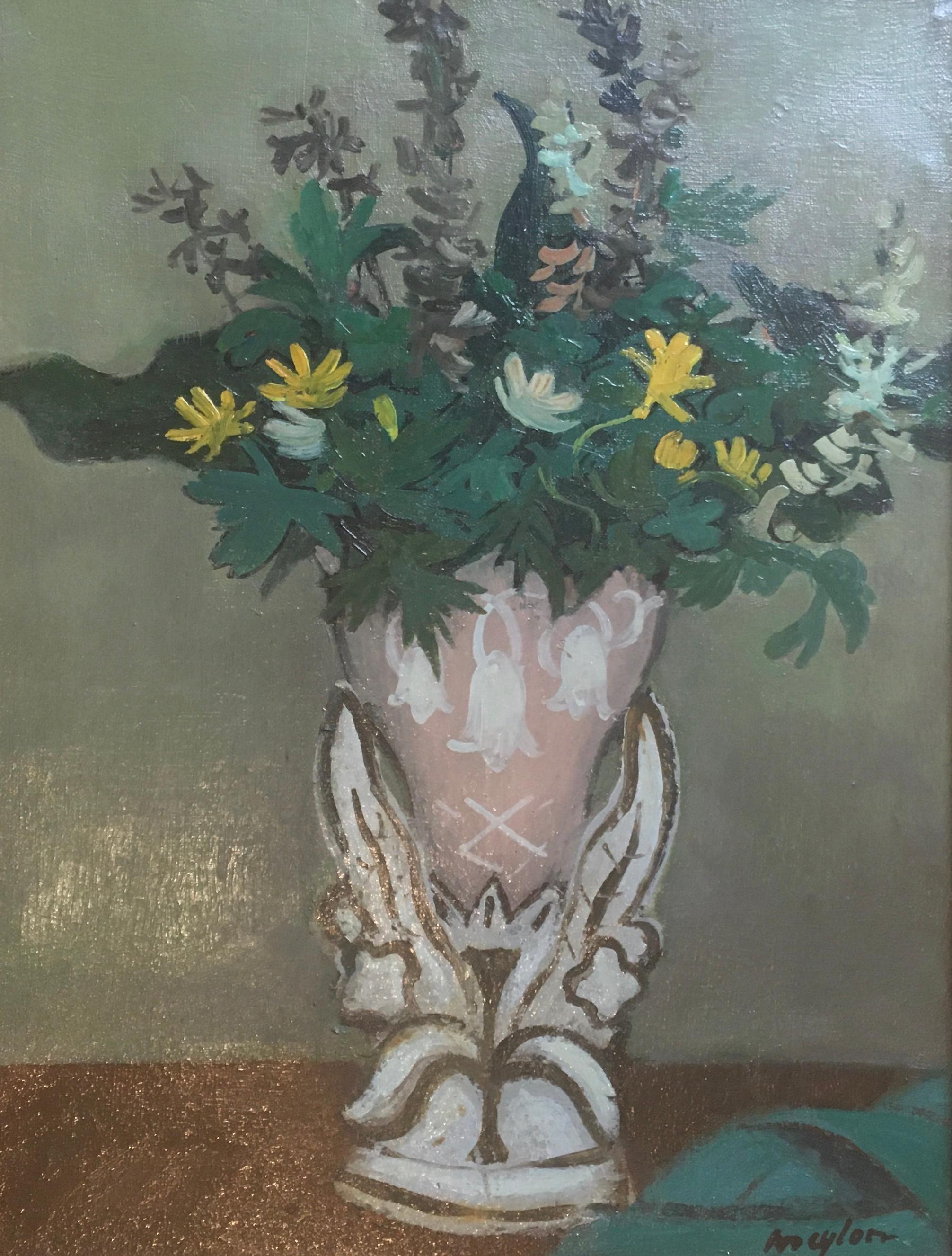Henry Meylan - Bouquet of country flowers For Sale at 1stDibs