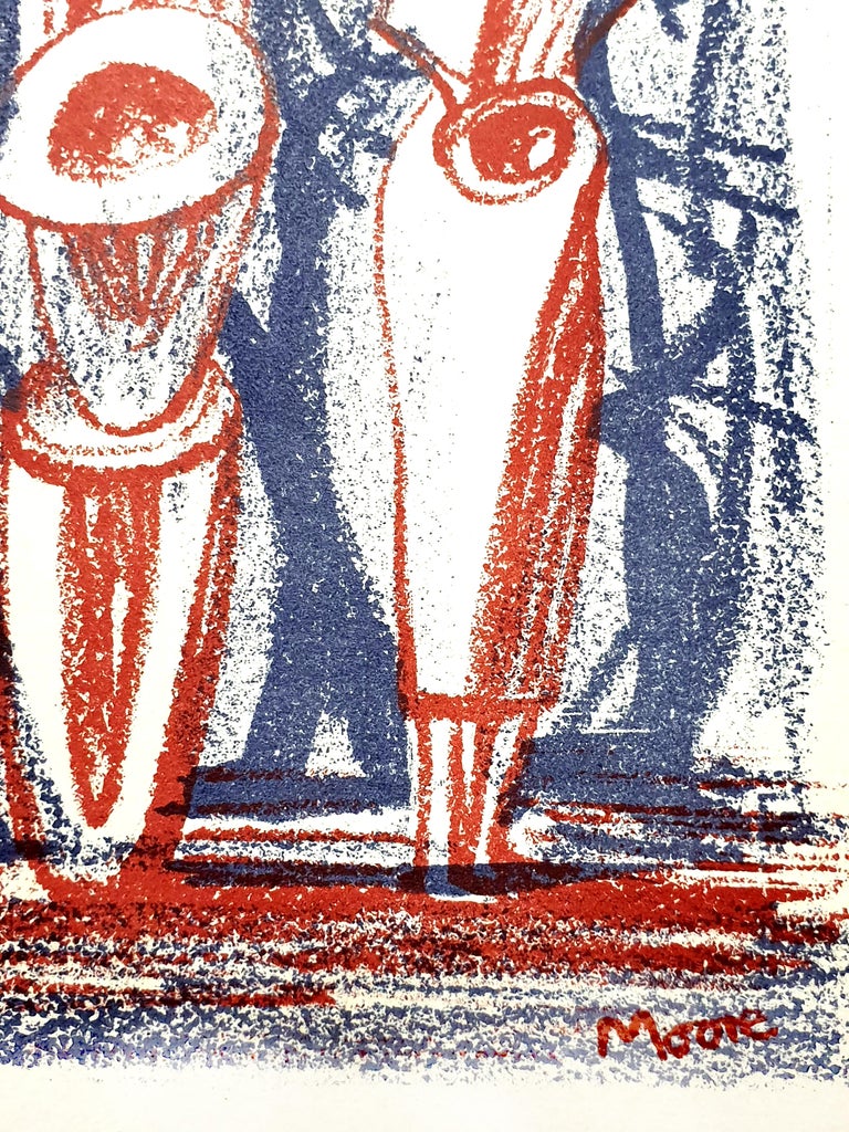 Henry Moore - Henry Moore - Original Lithograph at 1stDibs