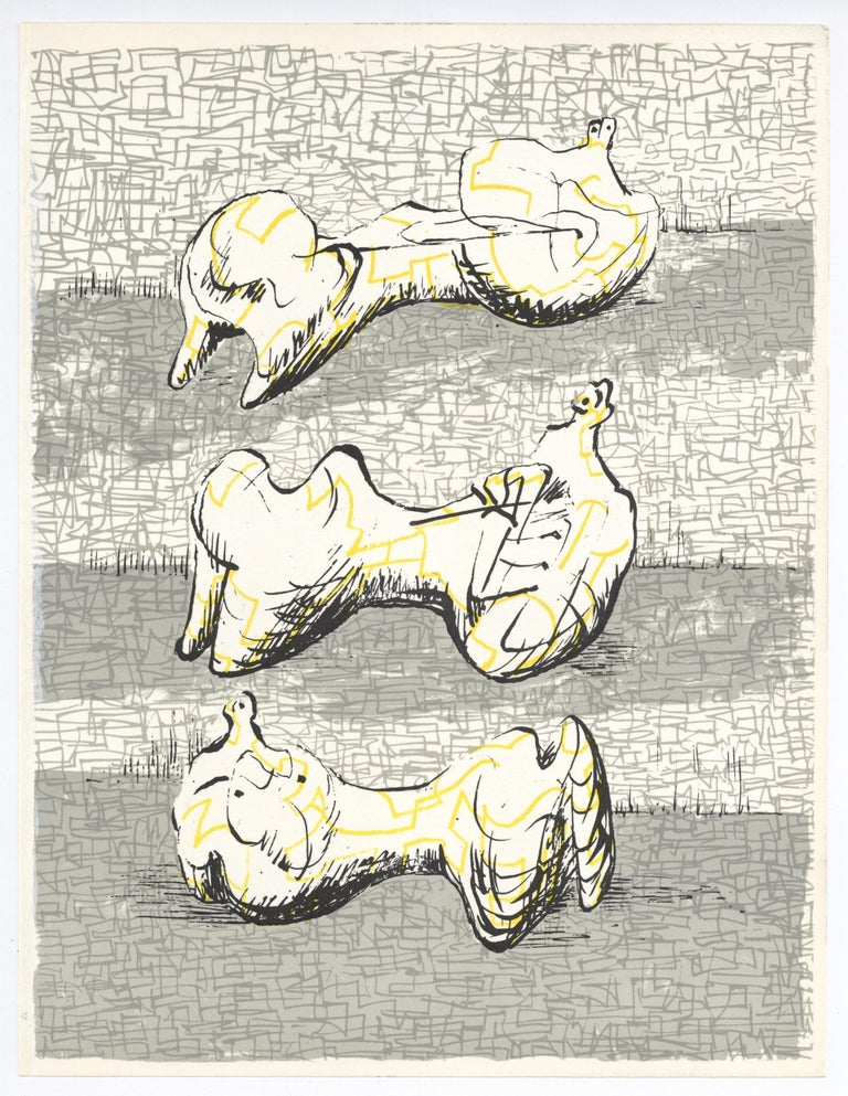 Henry Moore - original lithograph For Sale at 1stDibs