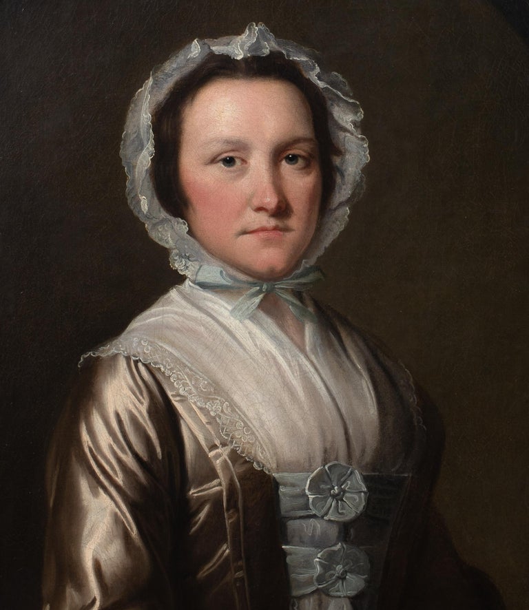 Henry Pickering - Portrait Of Lady Mary Osborn, 18th Century For Sale ...