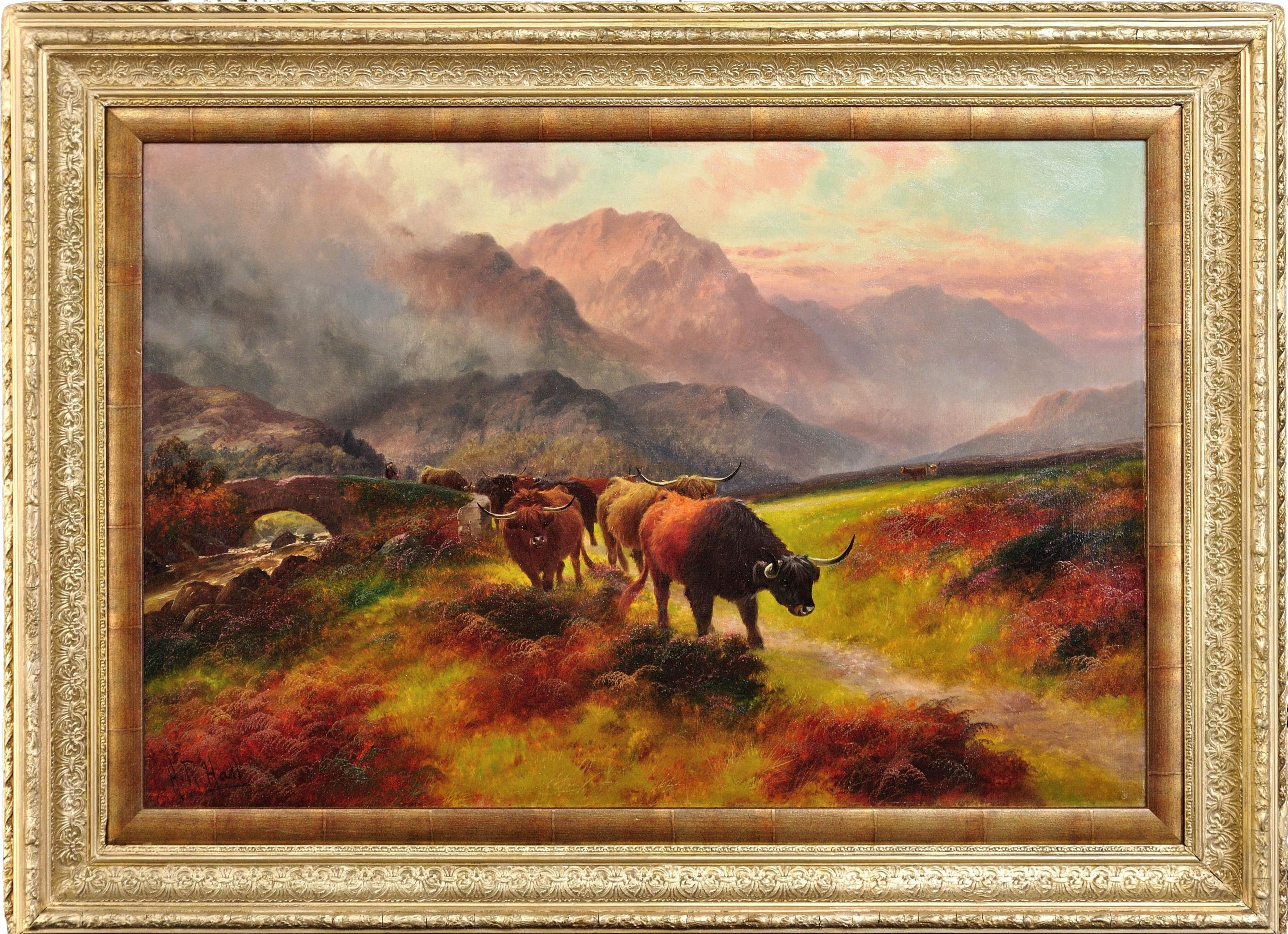 Henry Robinson Hall - Glen Menteith – Highland Cattle. Scottish Cows ...