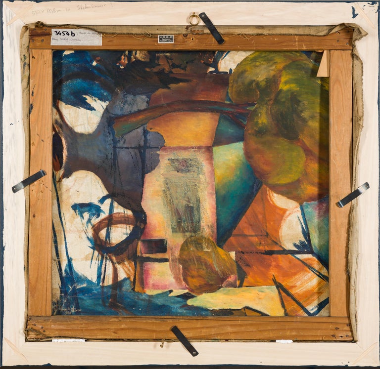 Henry Schaefer-Simmern - Häuser in einer Landschaft For Sale at 1stDibs