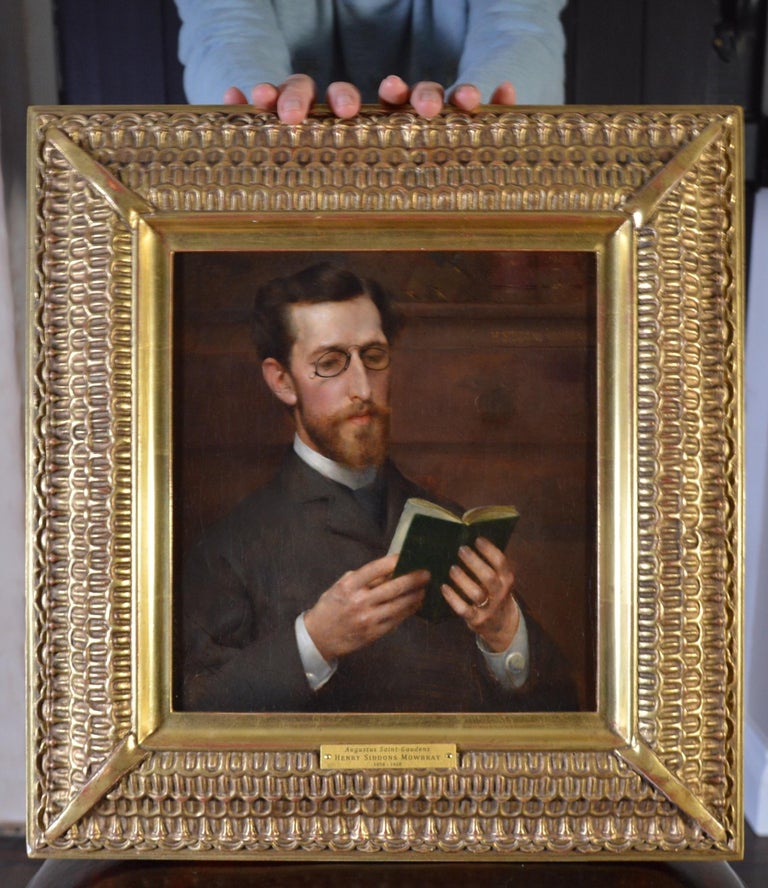 Henry Siddons Mowbray - Augustus Saint-Gaudens - 19th Century Portrait ...