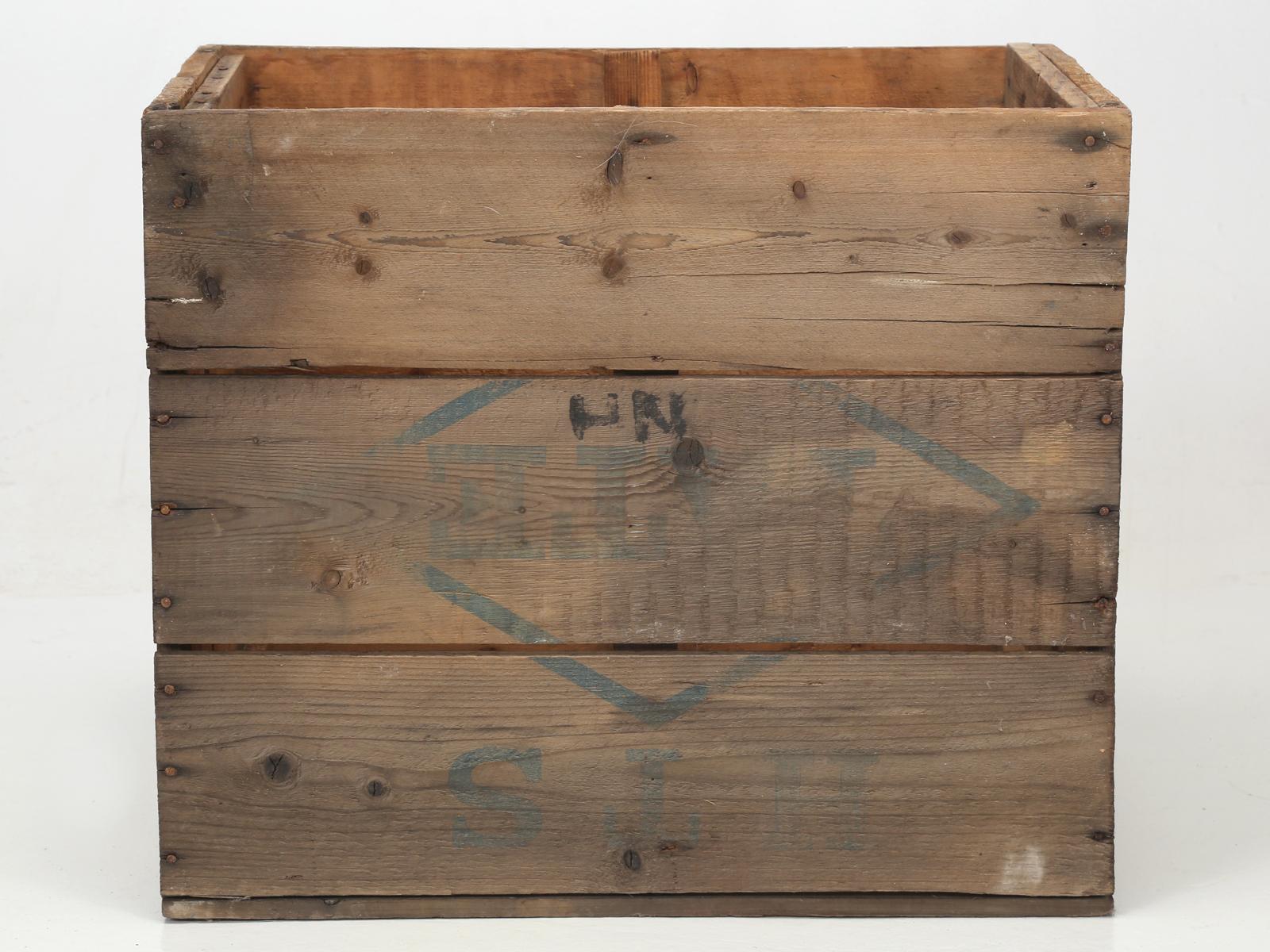Henry Tate and Sons Ltd. London Sugar Cube Wooden Crate at 1stDibs