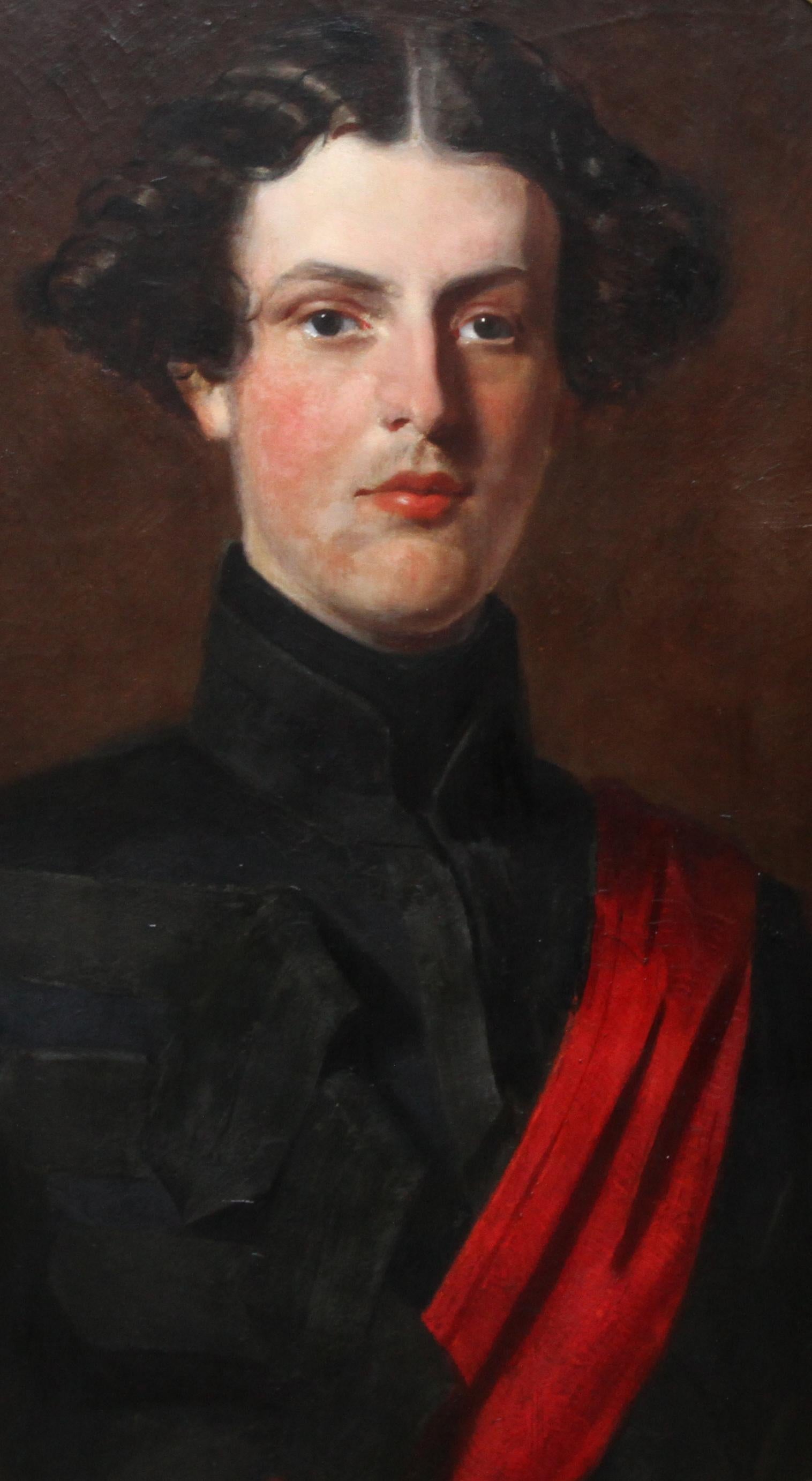 Henry Weigall - Military Portrait of Hon Edward Brownlow - British 19th ...