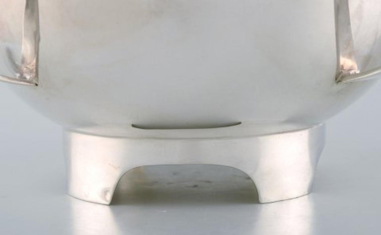 Henry Wilkinson, English Silversmith, Sheffield, Modernist Silver Bowl ...