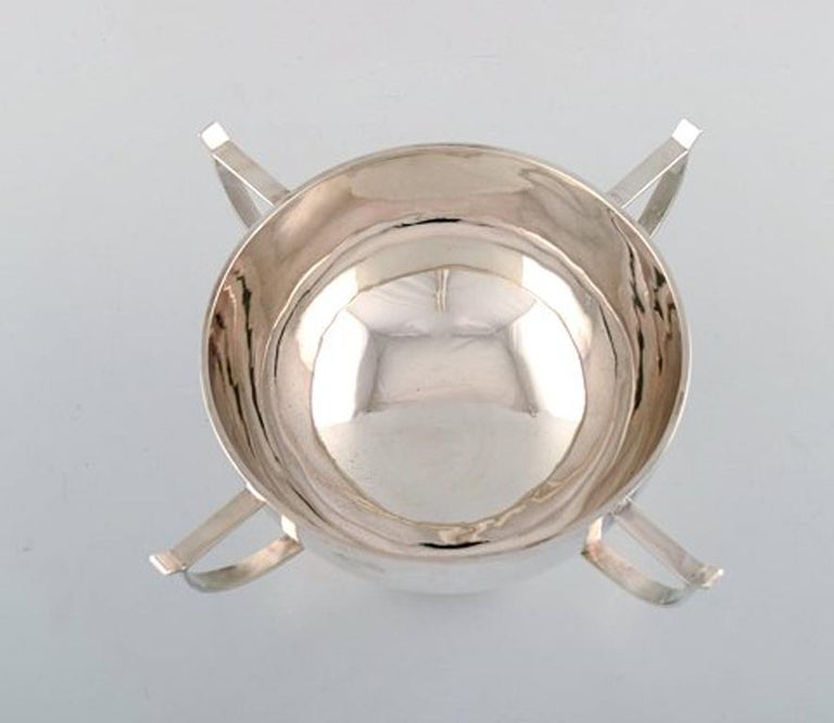 Henry Wilkinson, English Silversmith, Sheffield, Modernist Silver Bowl ...