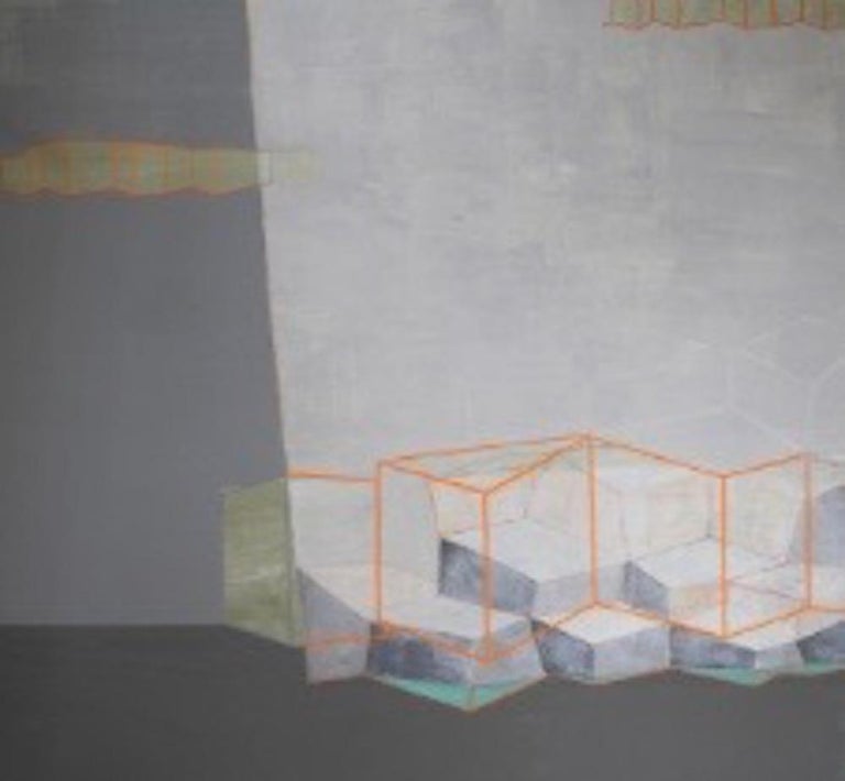 Heny Steinberg - Cliff - mixed media abstract geometric graphic bold ...