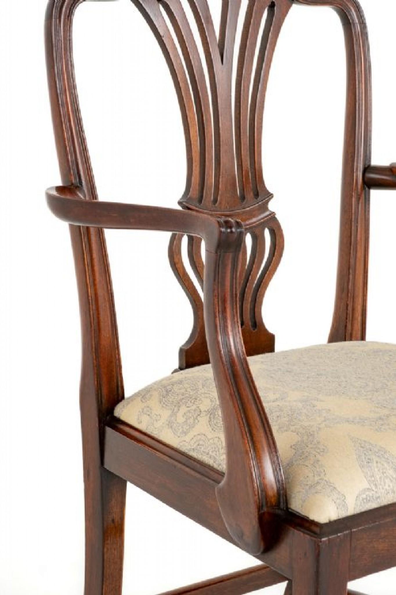 Hepplewhite Arm Chair Mahogany For Sale at 1stDibs