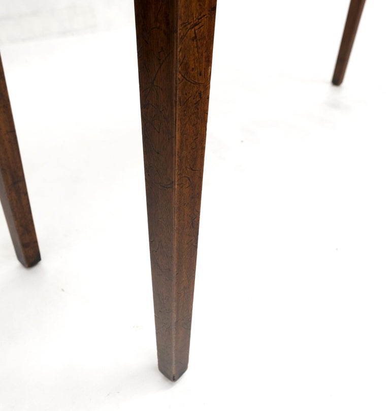 Hepplewhite Federal Style Antique Two Drawers Console Table at 1stDibs