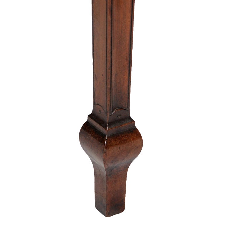 Hepplewhite Period Adam Style Mahogany Demilune Card Table, circa 1780 ...