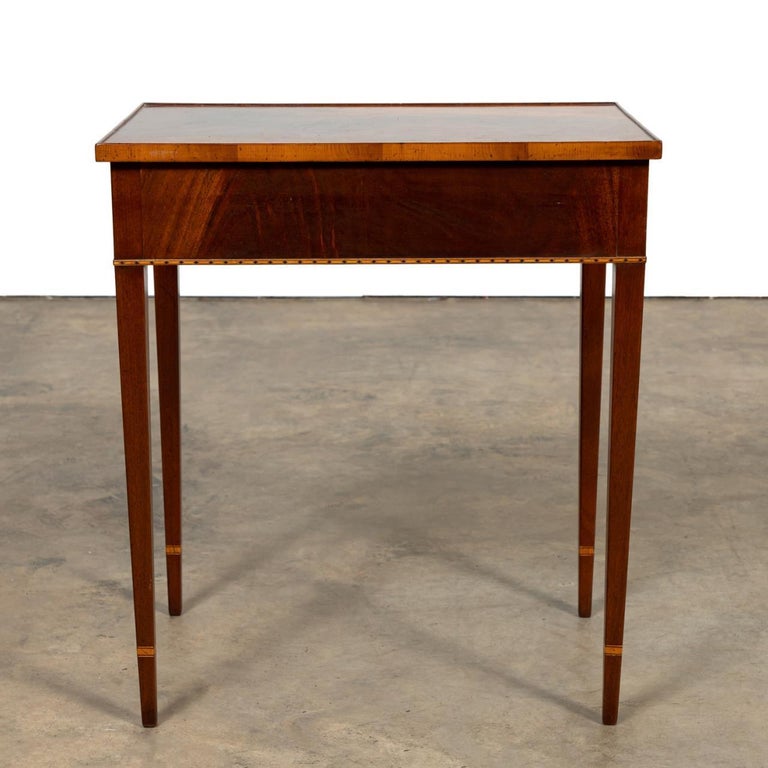 Hepplewhite Style Side Table For Sale at 1stDibs