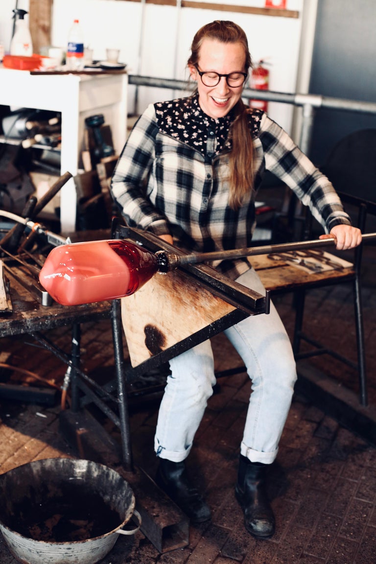 'Her Masters Voice' Platter, by Selma Hamstra For Sale at 1stDibs