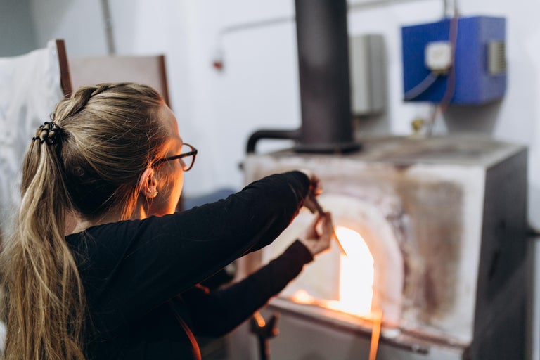 'Her Masters Voice' Vase – by Selma Hamstra For Sale at 1stDibs