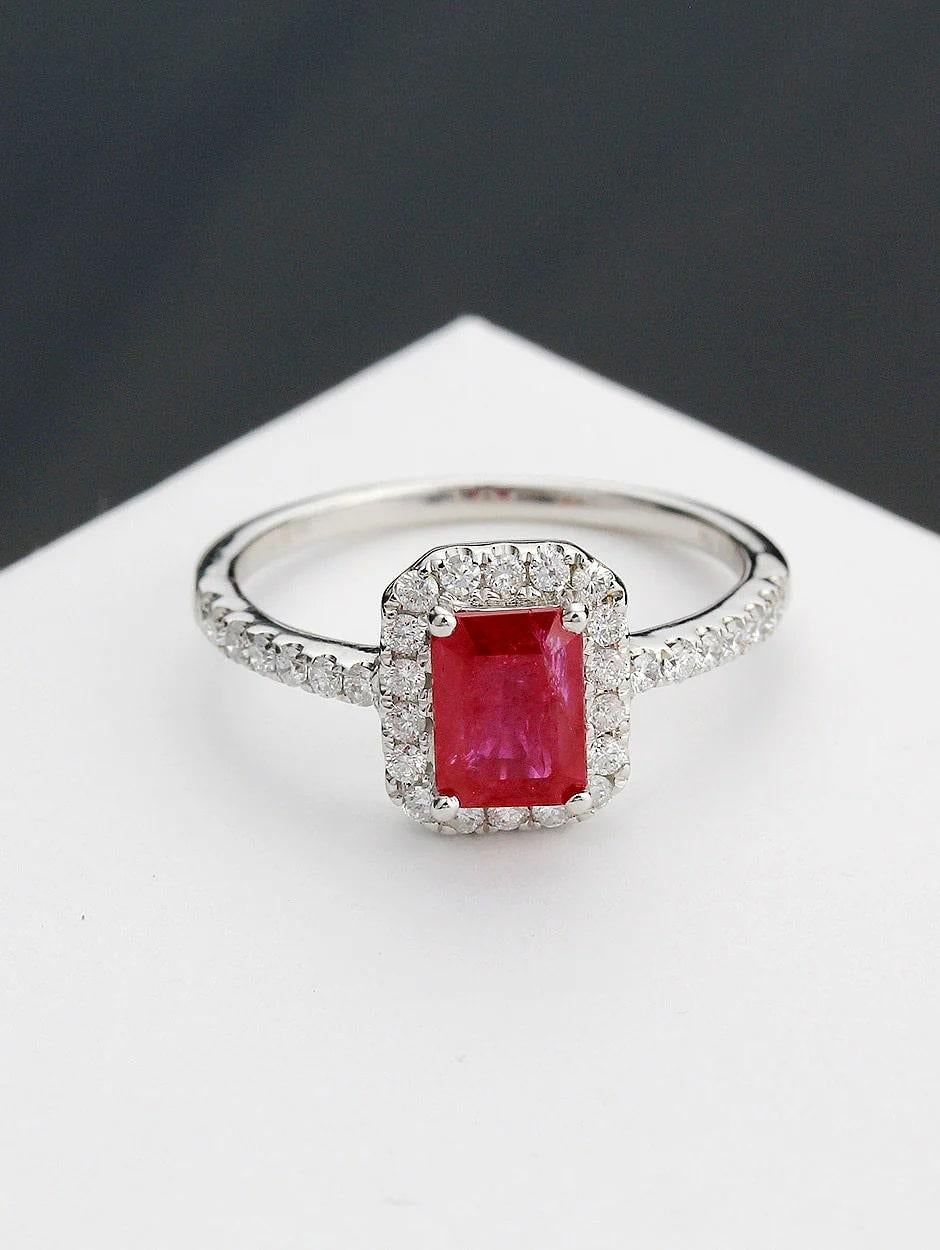Customizable Hera Firey Ruby Tear-3 Ring For Sale at 1stDibs