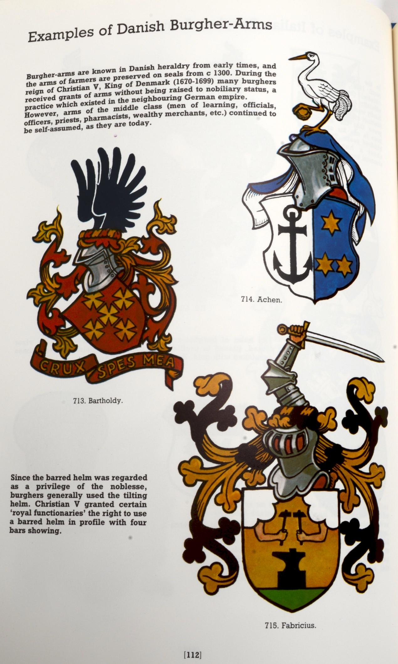 Heraldry Custom, Rules and Styles by Carl-Alexander Von Volborth at 1stDibs