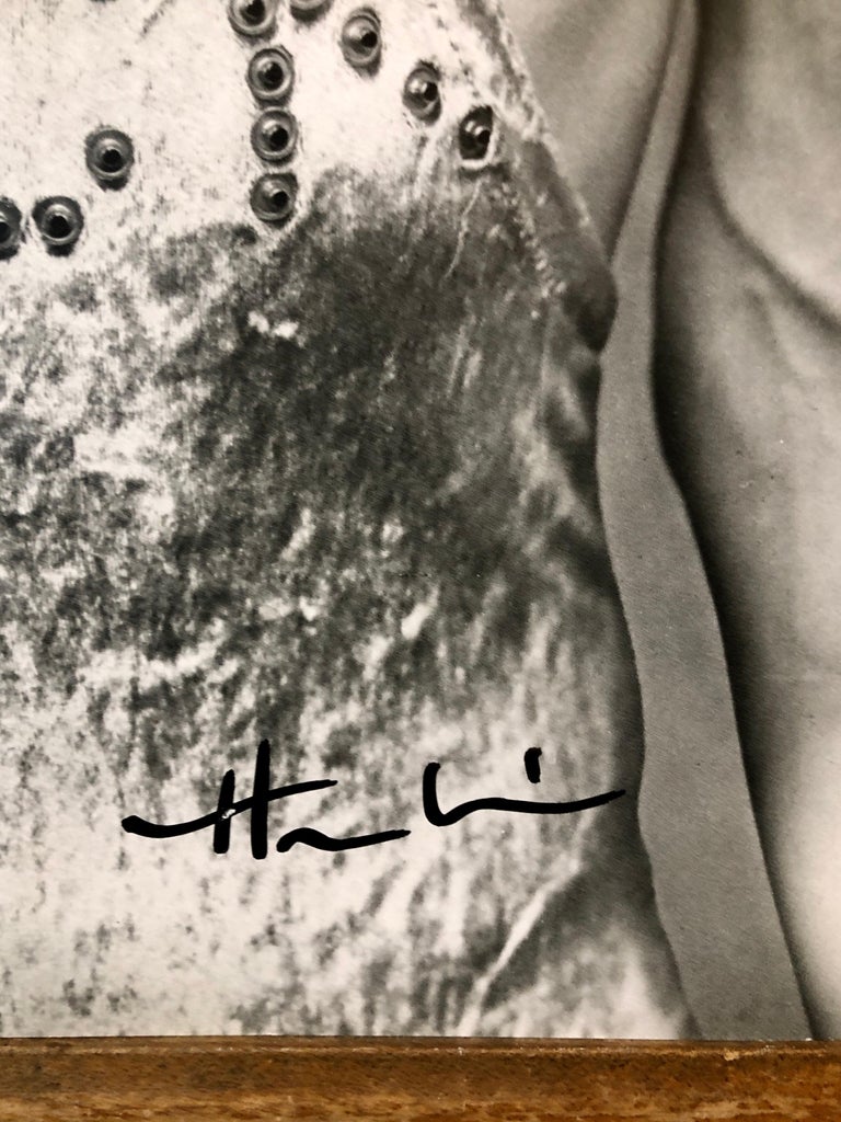 Herb Ritts - Herb Ritts Hand Signed Photograph Mick Jagger 1987 Rolling ...