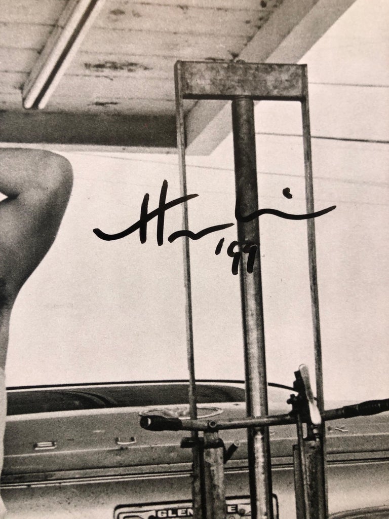 Herb Ritts - Herb Ritts Hand Signed Photograph Richard Gere Black and ...