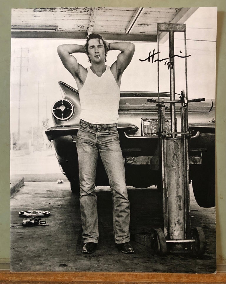 Herb Ritts - Herb Ritts Hand Signed Photograph Richard Gere Black and ...