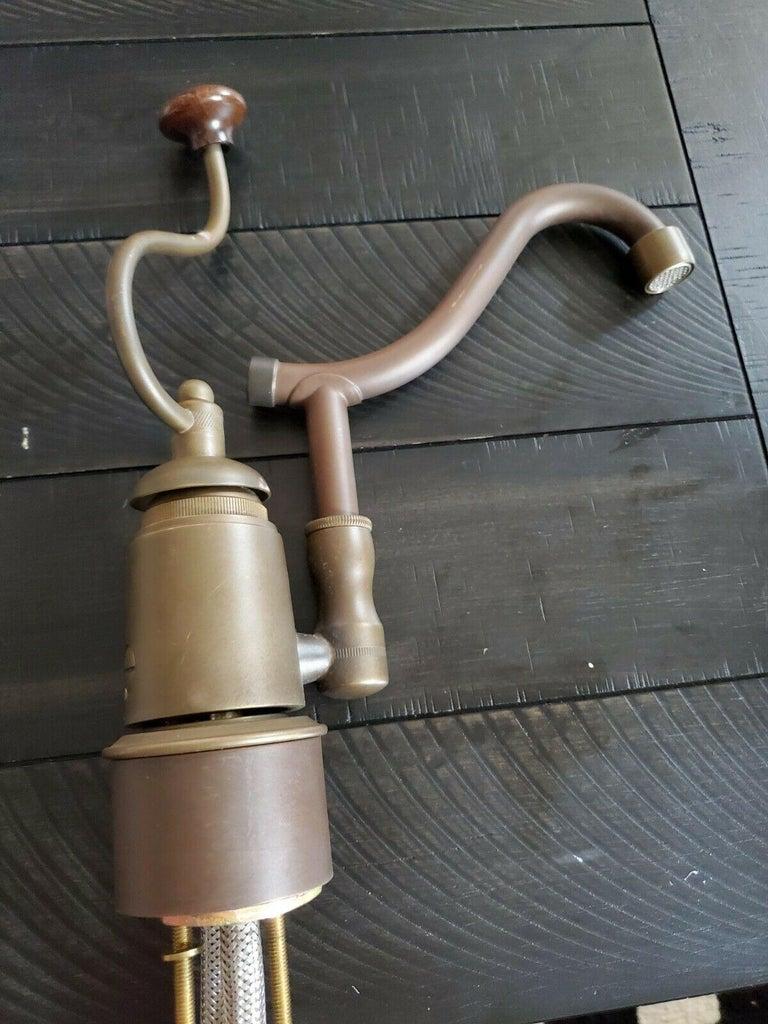 Herbeau Lille France Dion Kitchen Prep Tap, Weathered Copper, Brass ...