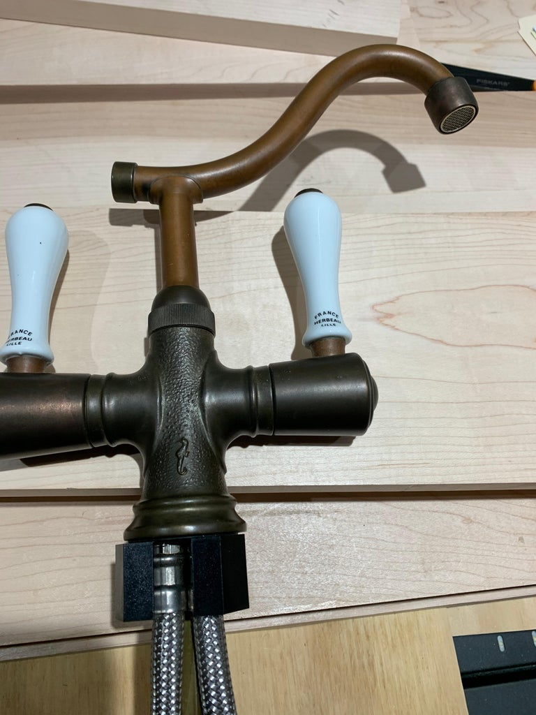 Herbeau Lille France Namur Weathered Copper and Brass Faucet, Bar ...