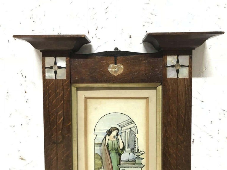 Herbert Davis Richter, Pair of Arts and Crafts Oak Pictures in the ...