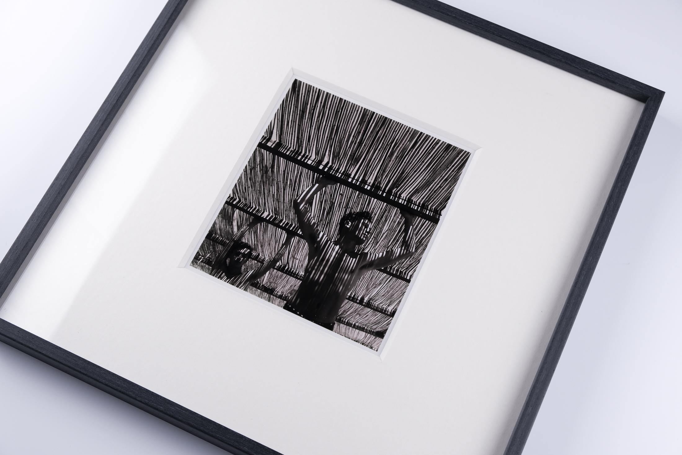 Herbert List "Young Men Under a Reed Roof" Estate-Stamped Framed Print ...