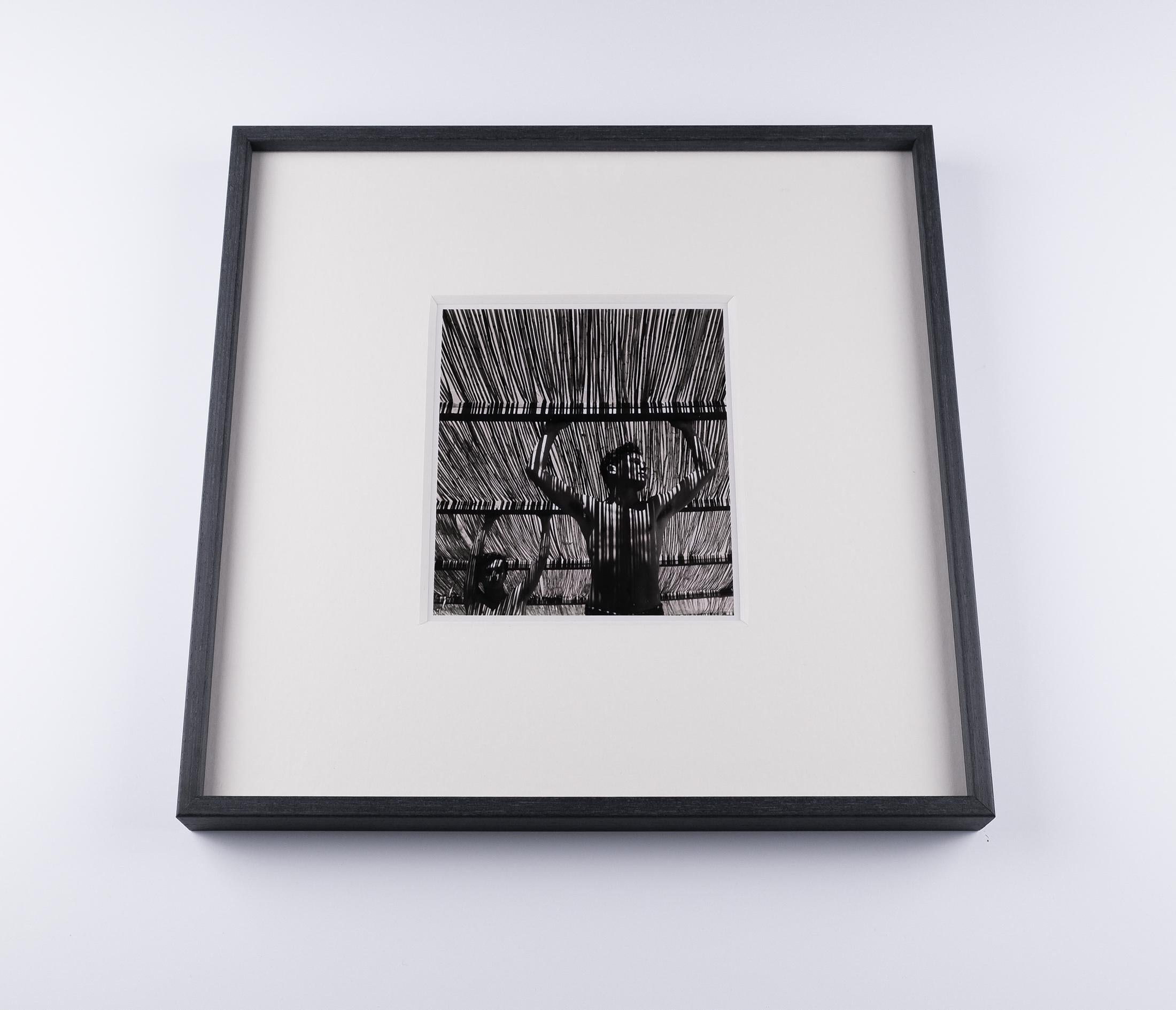 Herbert List "Young Men Under a Reed Roof" Estate-Stamped Framed Print ...
