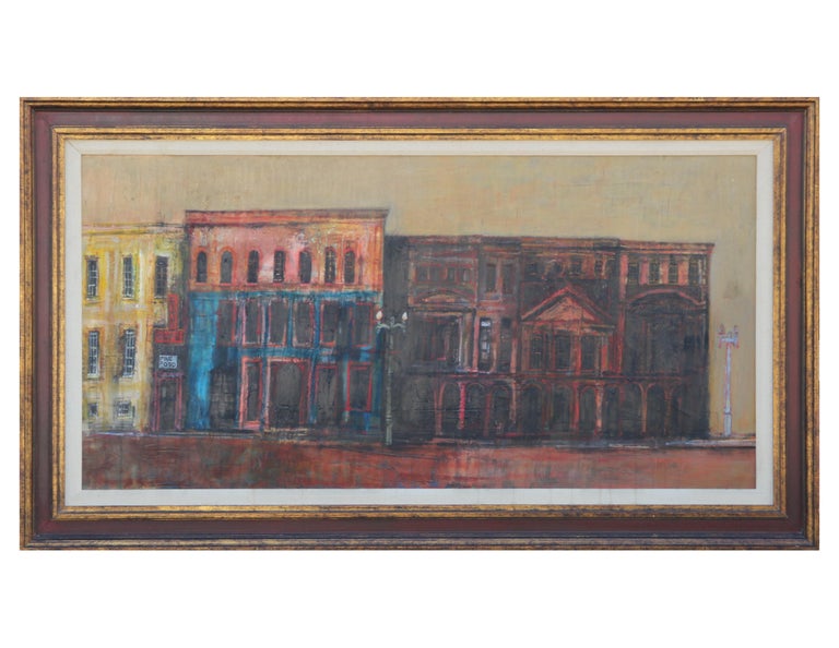 Herbert Mears - "City Cafe" Cubist Post Impressionist Abstract ...