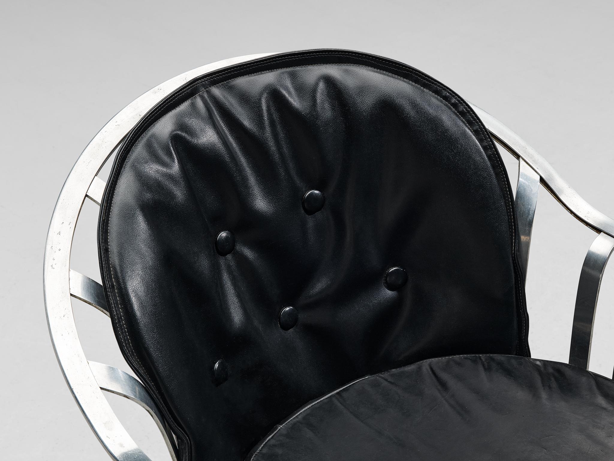 Herbert Saiger for Russell Woodard Pair of Chairs in Aluminum For Sale ...