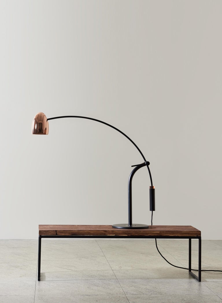 Hercules LED Table Lamp 'Copper' For Sale at 1stDibs