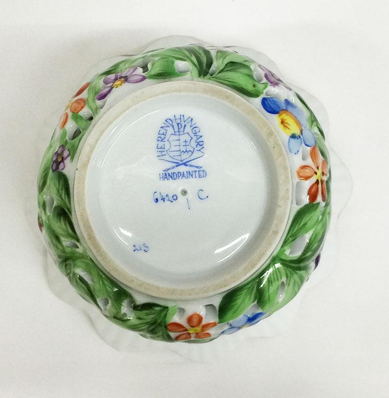 Herend Porcelain, Hungary Double Walled Vase at 1stDibs | herend ...