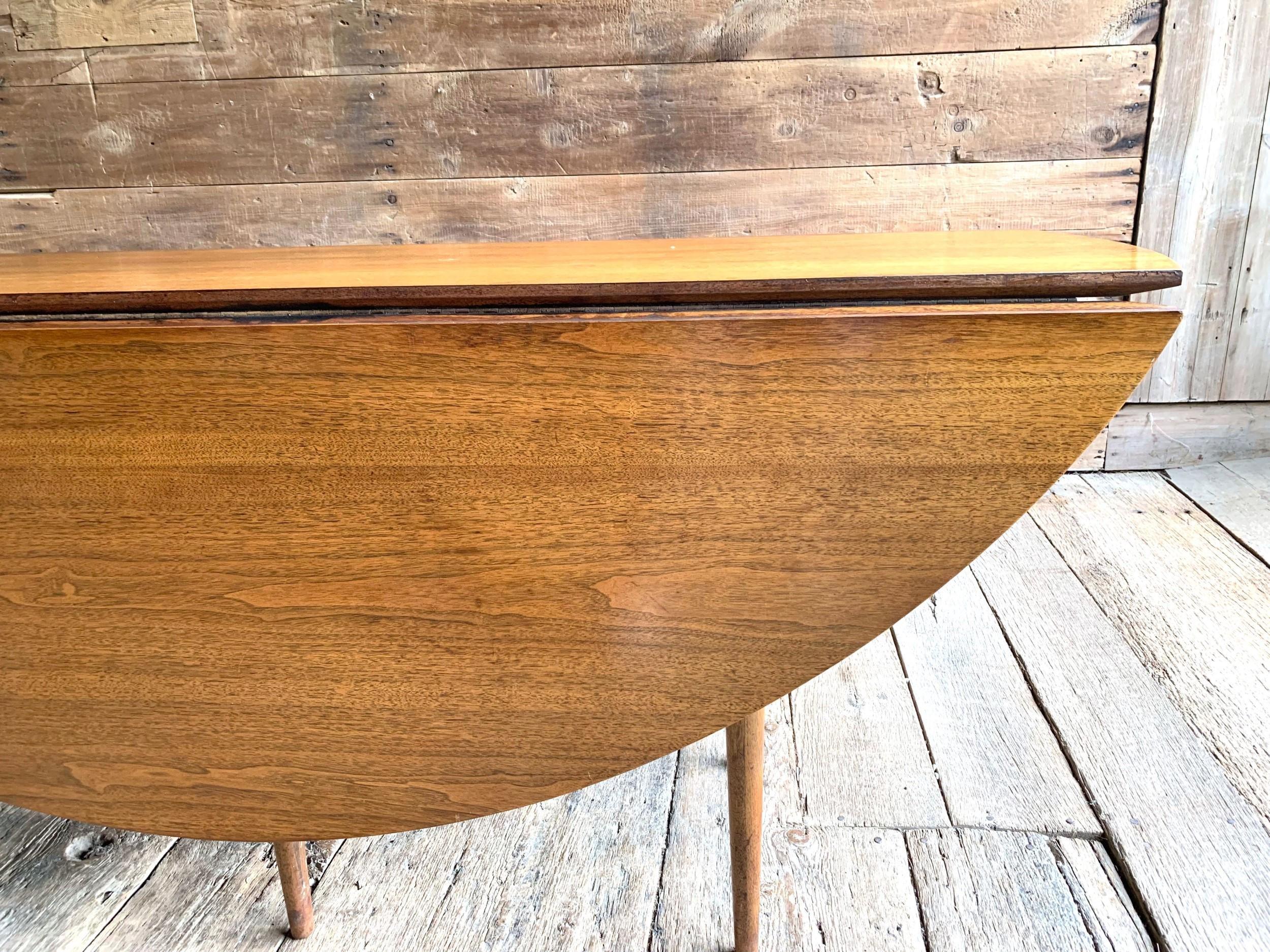 Heritage Drop-Leaf Dining Table at 1stDibs | modern drop leaf table ...