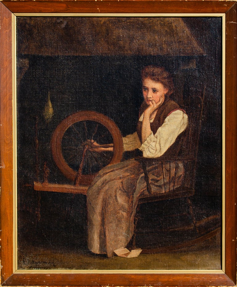 Herman Hyneman - Portrait of Juliet Hyneman by American Artist Herman ...