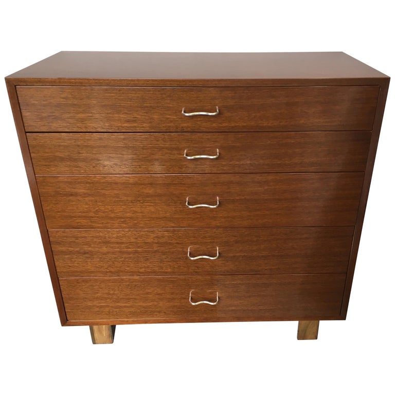 Herman Miller George Nelson Five Drawer Dresser Chest Drawers Basic ...