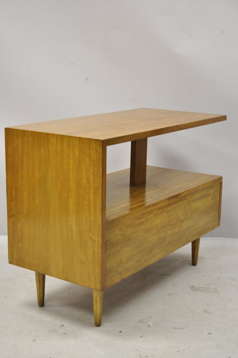Herman Miller Gilbert Rohde Paldao One Drawer Mahogany End Table For ...