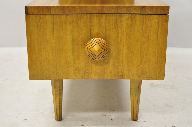 Herman Miller Gilbert Rohde Paldao One Drawer Mahogany End Table For ...