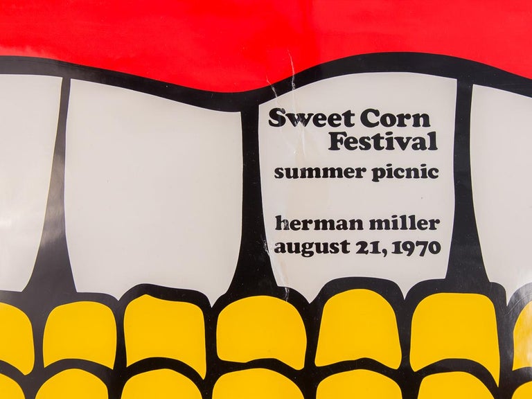 Herman Miller Summer Picnic Sweet Corn Festival Poster by Stephen ...