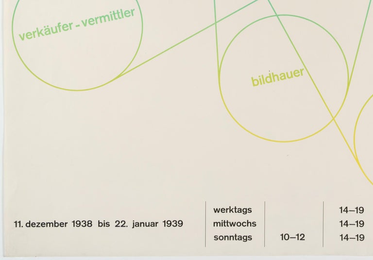 Hermann Eidenbenz - Werkbund – Original Swiss Exhibition Poster For ...
