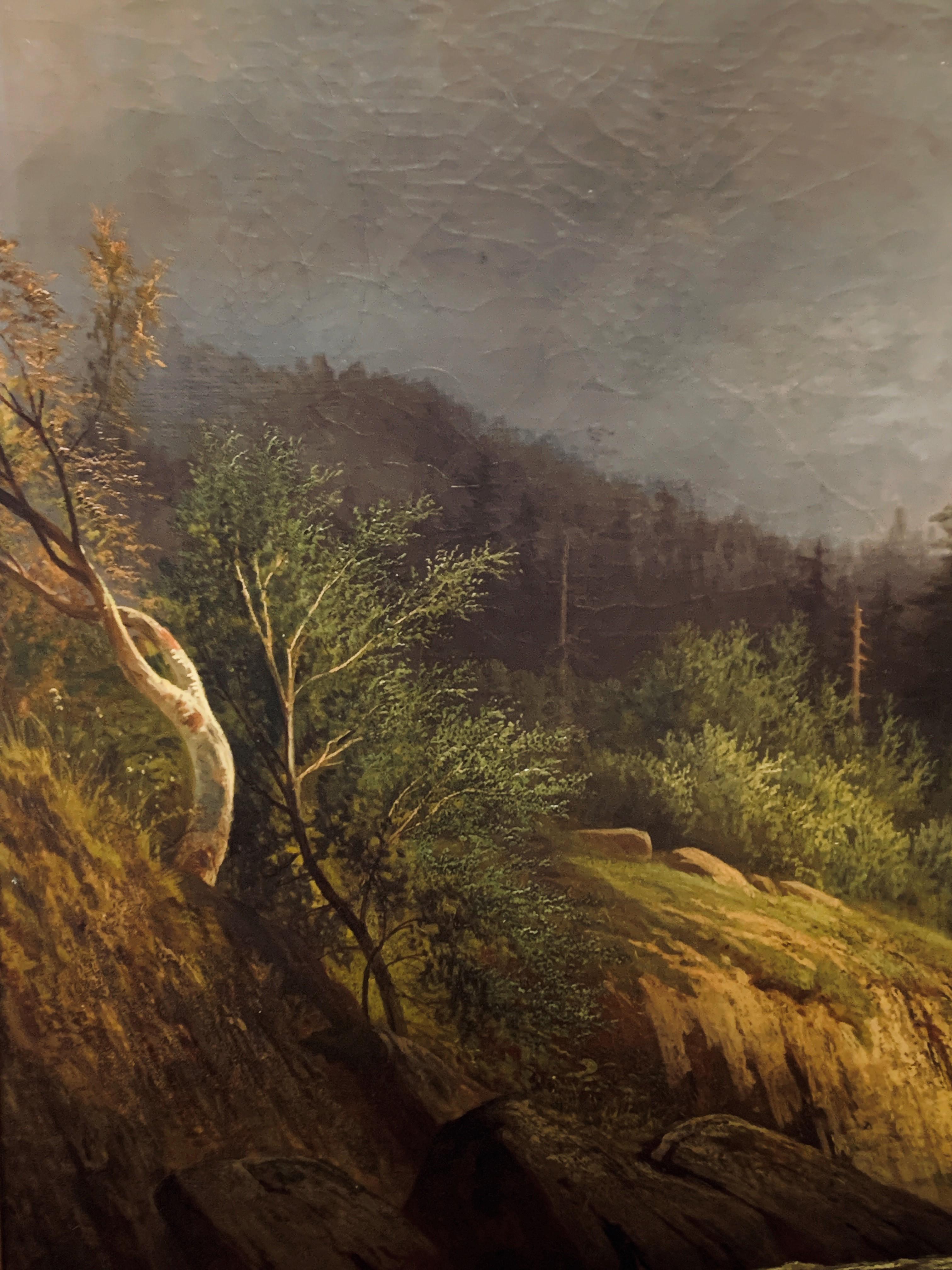Hermann Gustave Simon - Landscape in Pennsylvania with Mill and ...