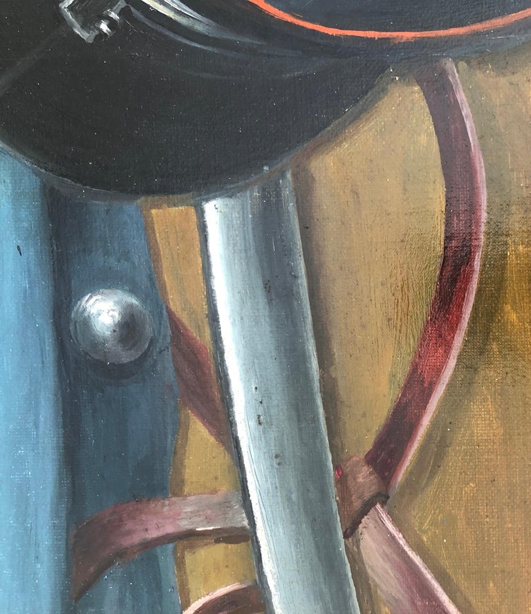 Hermann Haller - Still life with kepi, sword and uniform For Sale at ...