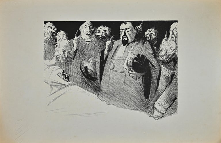 Hermann Paul - Beyond Reproach - Lithograph by Hermann Paul -1890s For ...