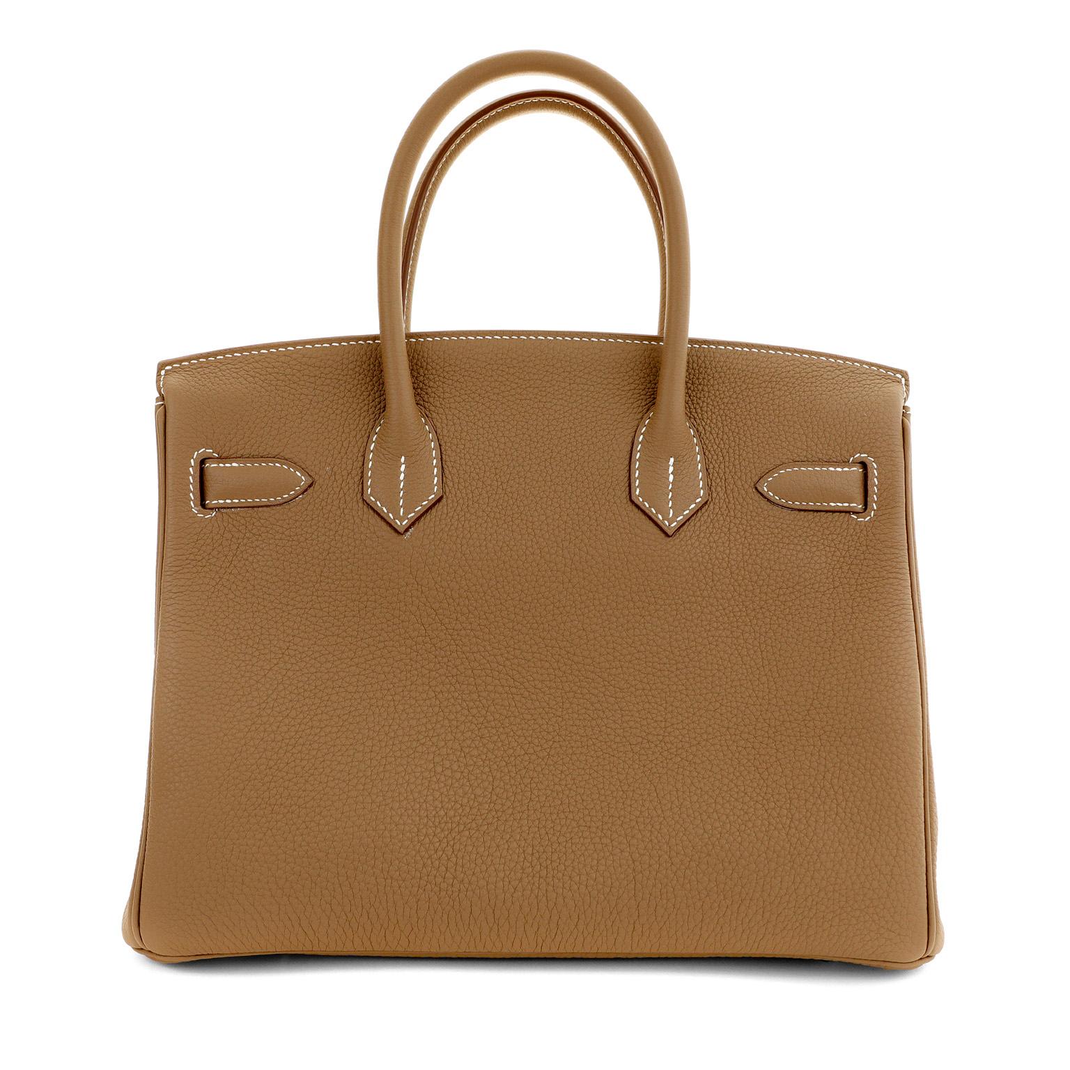 Hermès 30 cm Taupe Togo Birkin with Gold Hardware at 1stDibs | birkin bag, hermes bags, birkin ...